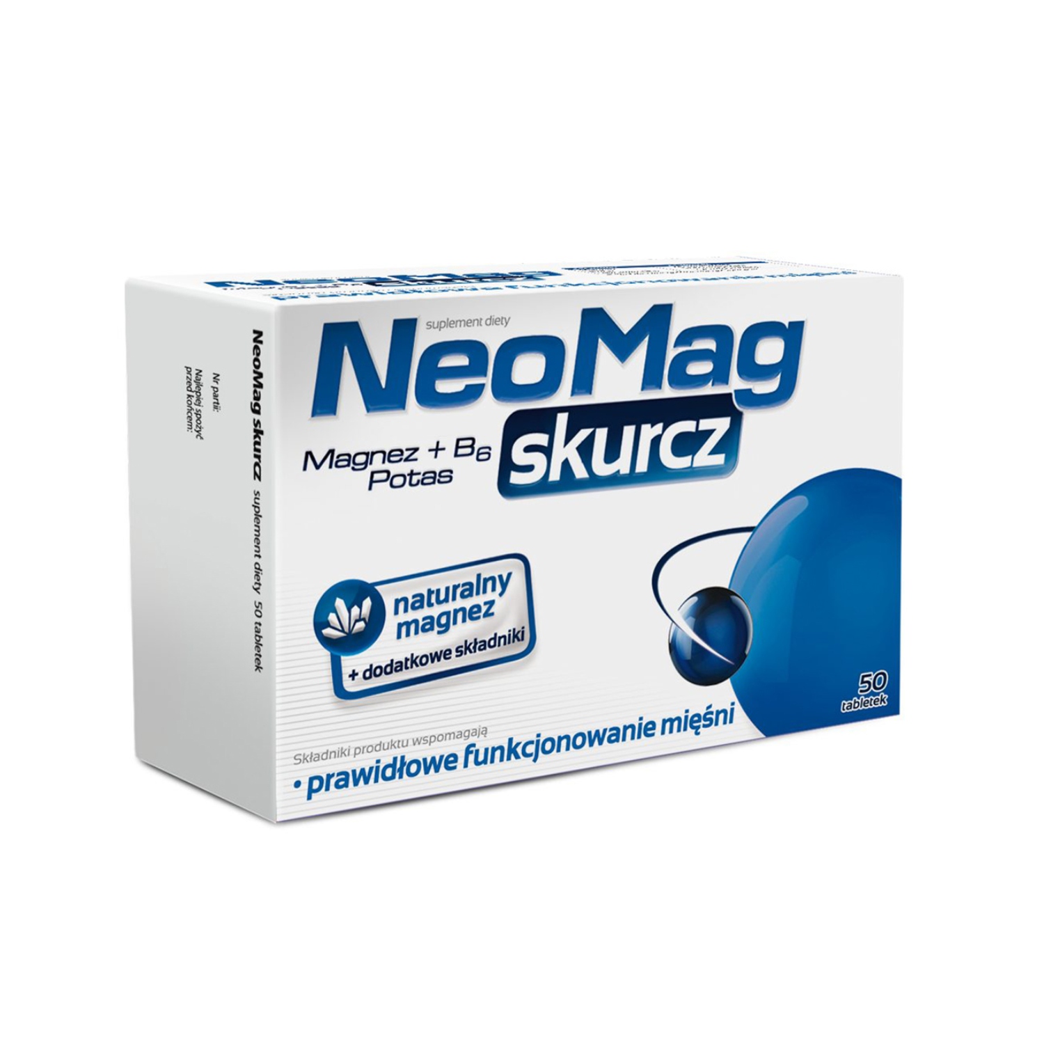 NeoMag skurcz, 50 tabletek – opinie, skład i cena ️| Apteka Nowa Farmacja