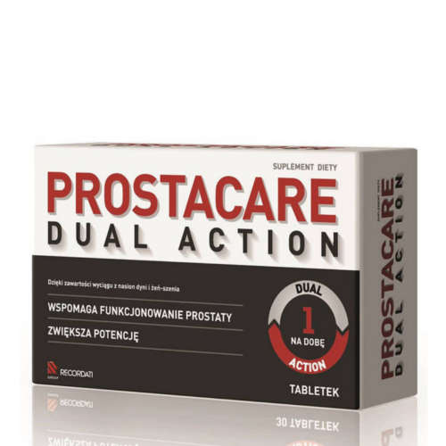PROSTACARE DUAL ACTION - na prostatę i potencję, tabletki, 60 sztuk ...