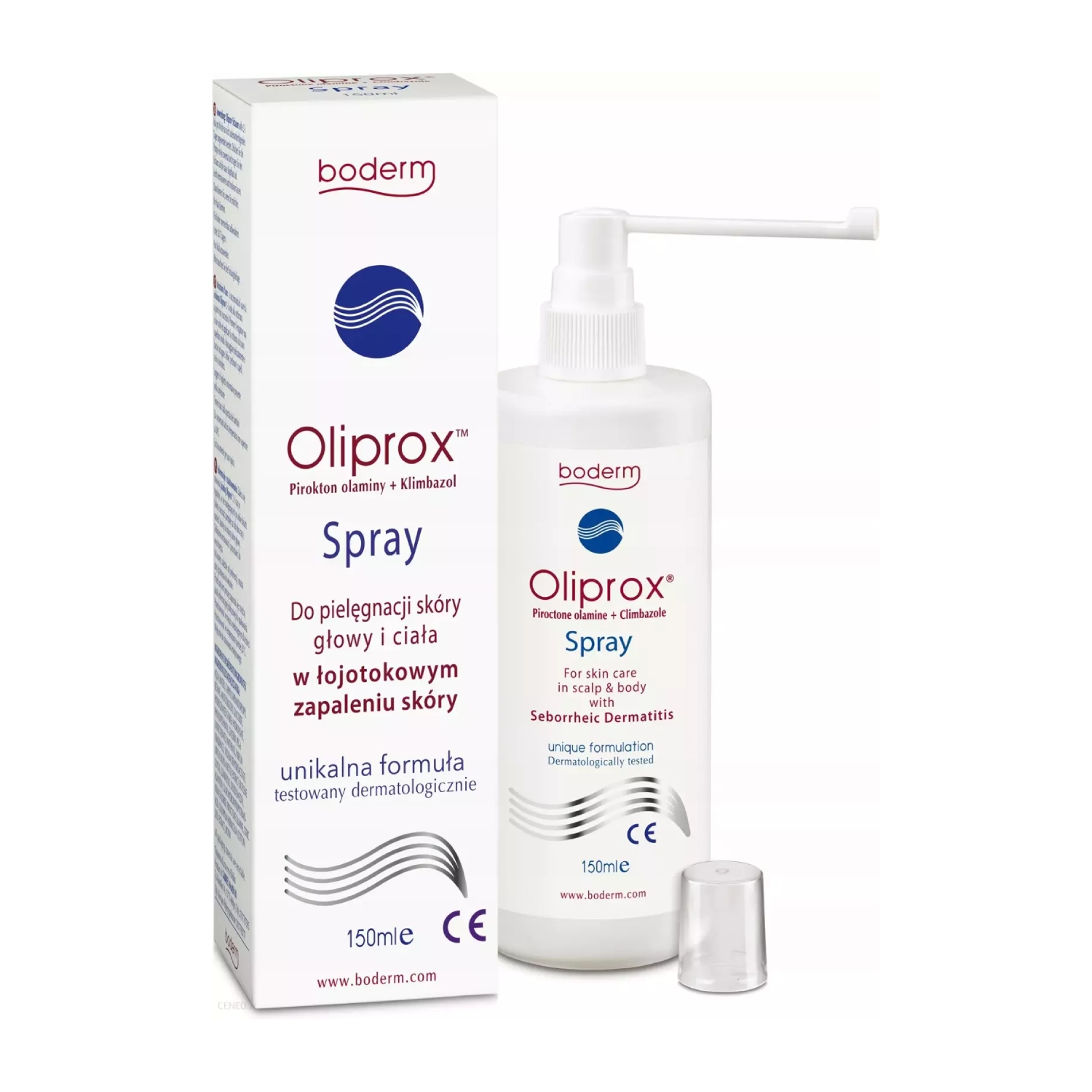 Oliprox - spray do włosów, unikalna formuła przeciwłupieżowa, 150 ml ...